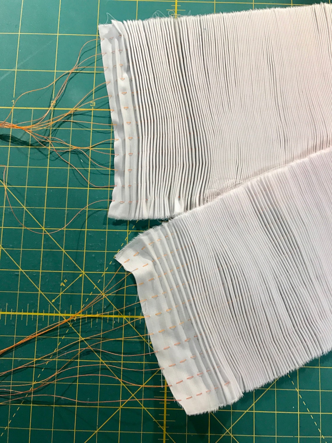 Ready to Smock Pre-pleated Inset--12 Rows in White or Ivory - Etsy