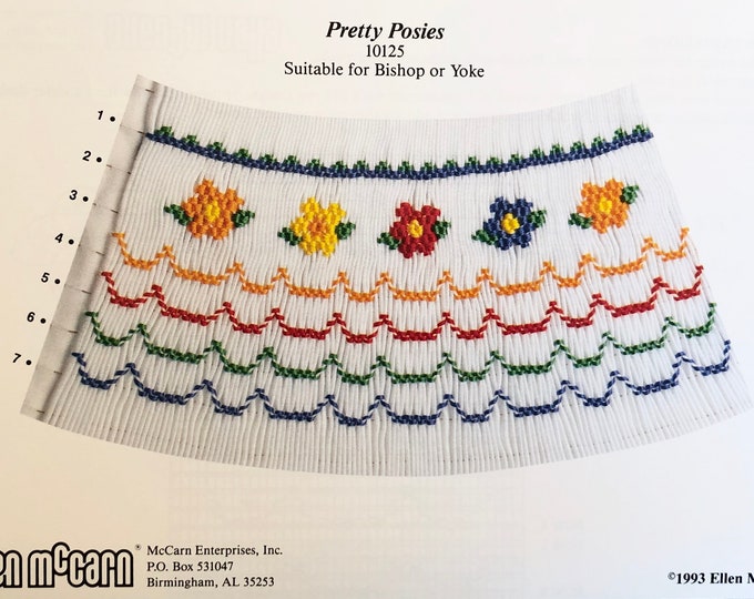 Smocking Plate heather by Ellen Mccarn - Etsy