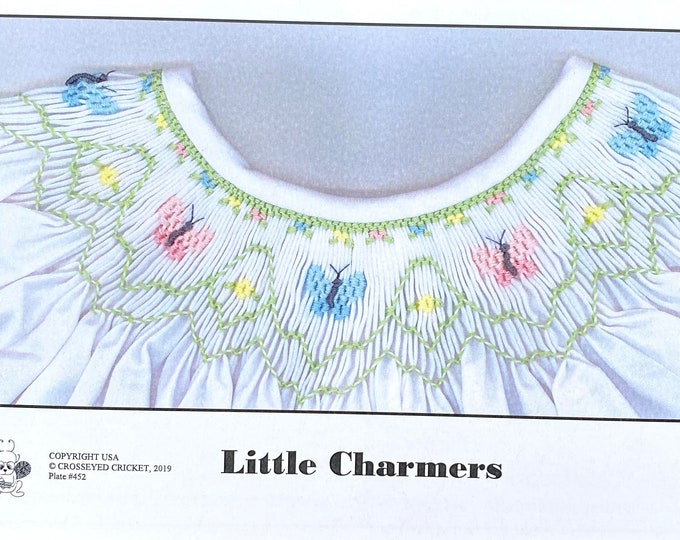 Smocking Plates / Geometric Smocking / Daisy Chain Bishop / Smocked ...