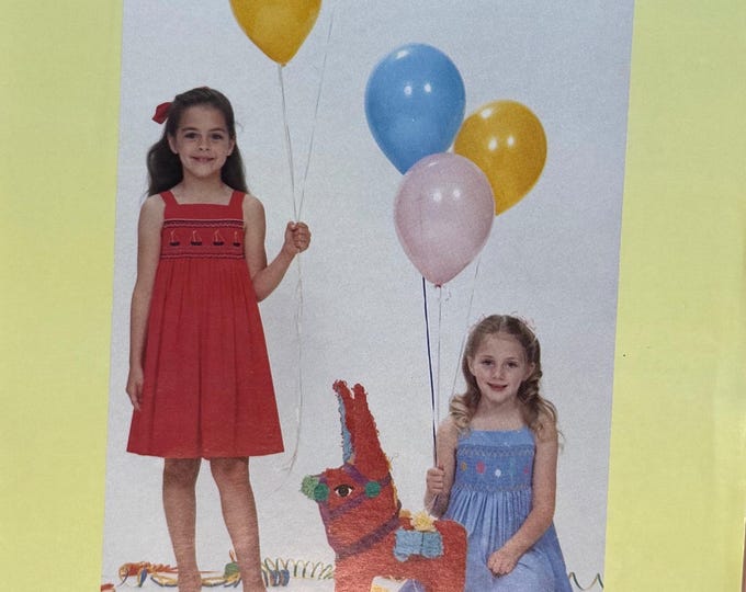 Ginger Snaps Designs Smocked Sundress Pattern, Dress and Jumper Pattern ...