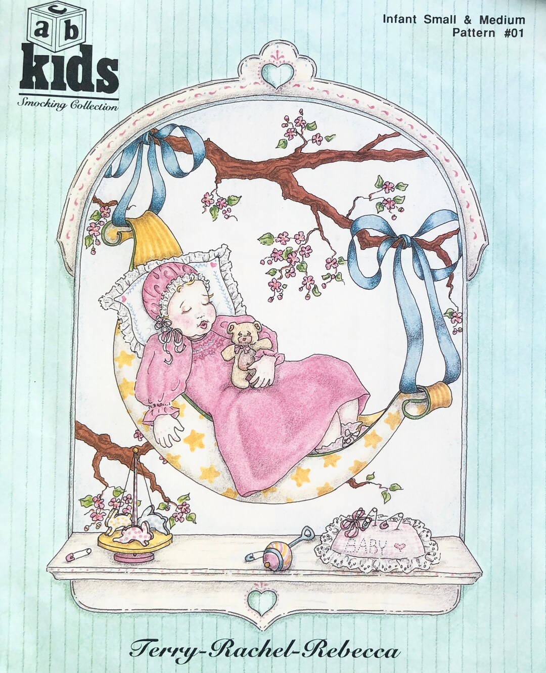 ABC Kids 01 Terry, Rachel, Rebecca Daygown Pattern, Infant Daygown ...