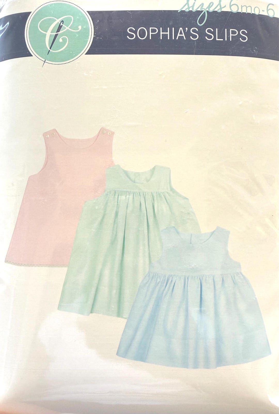Childrens Corner Sophia's Slips Sewing Pattern, Girls Slip Pattern ...