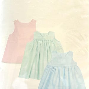 Childrens Corner Sophia's Slips Sewing Pattern, Girls Slip Pattern ...