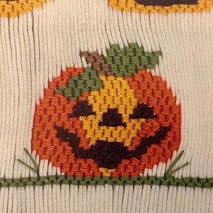Smocking Plate Happy Pumpkins by Crosseyed Cricket - Etsy