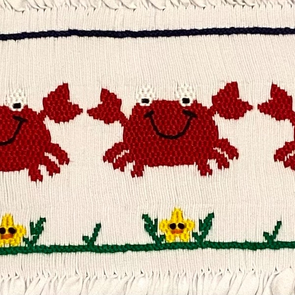 Crab Smocking - Etsy