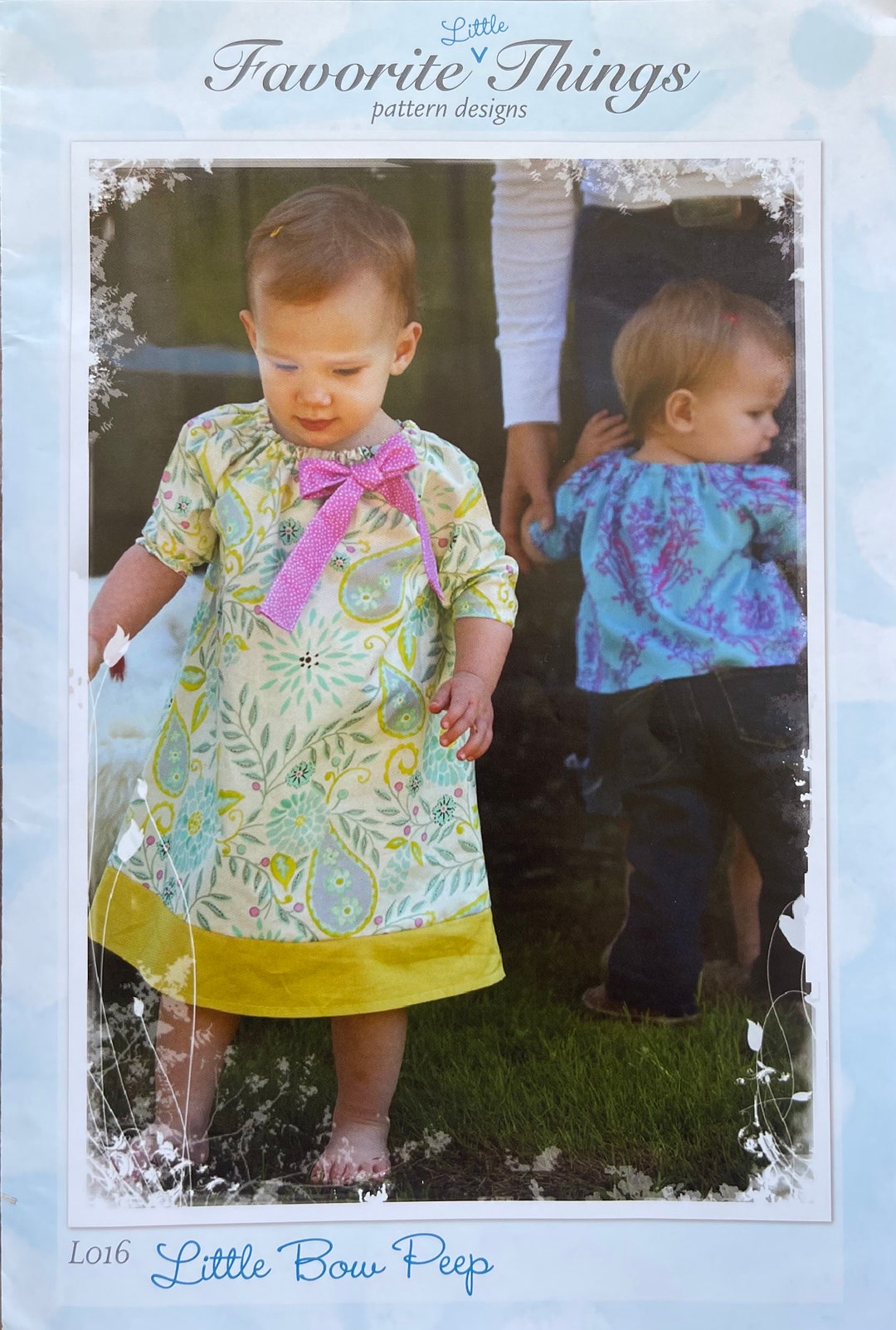 Little Bow Peep Sewing Pattern for Girls, Favorite Little Things ...