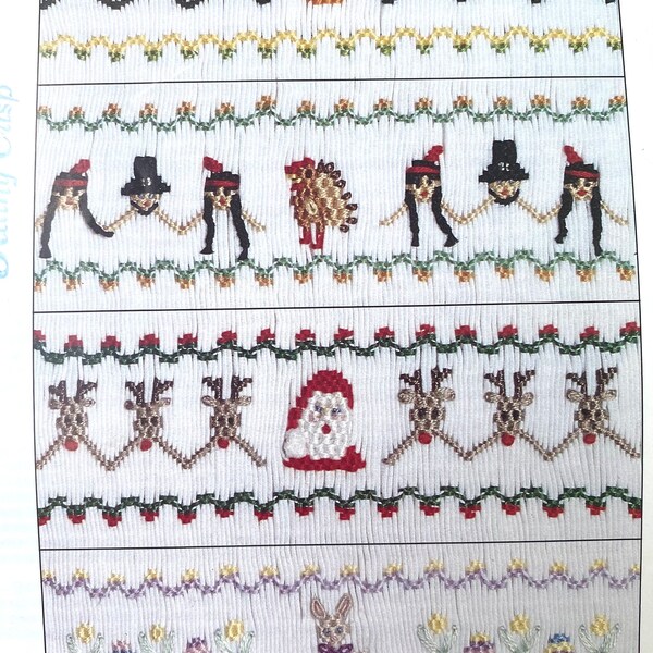 Santa Smocking Plate - Etsy