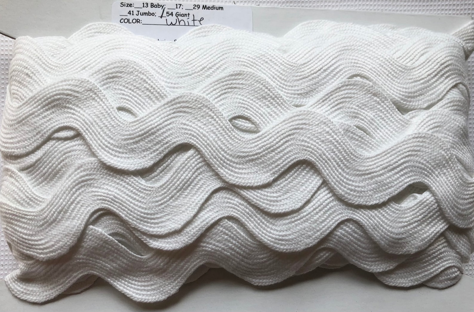 Farmhouse Fabrics Jumbo Rick Rack by the Yardwhite or - Etsy