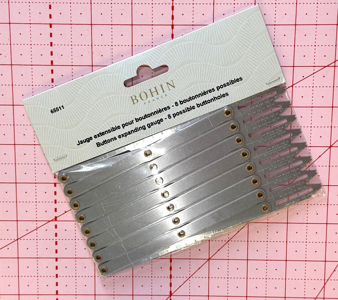 Expanding Button and Buttonhole Placement Gauge, Button Hole Gauge ...
