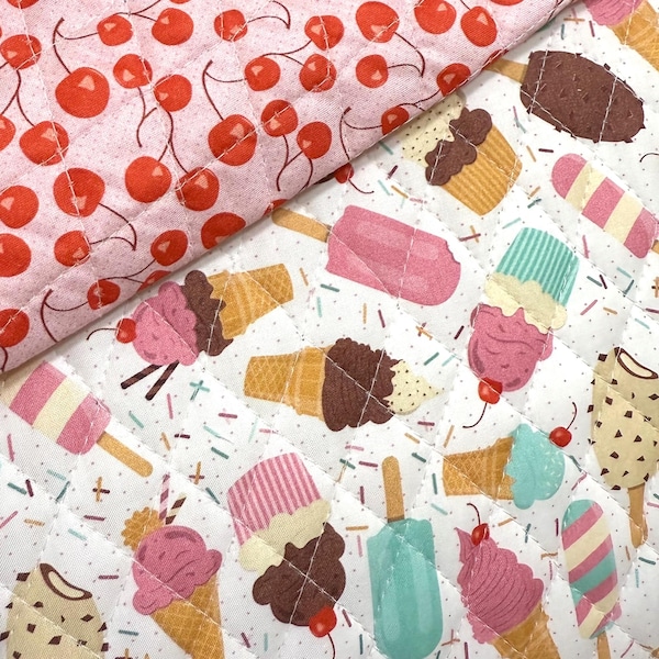 Ice Cream Fabric - Etsy