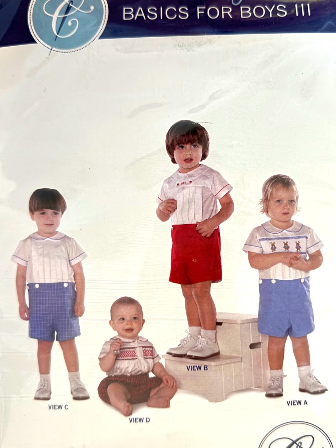 Childrens Corner Boys Sewing Pattern, Button-on Shorts, Sizes 3 Mo-3 - Etsy