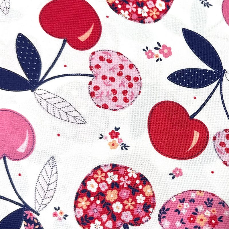 Cherry Fabric - Etsy
