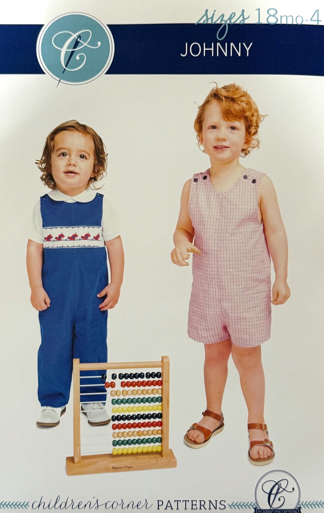 Childrens Corner Johnny Sewing Pattern, Boys Jon Jon Pattern, Sewing ...