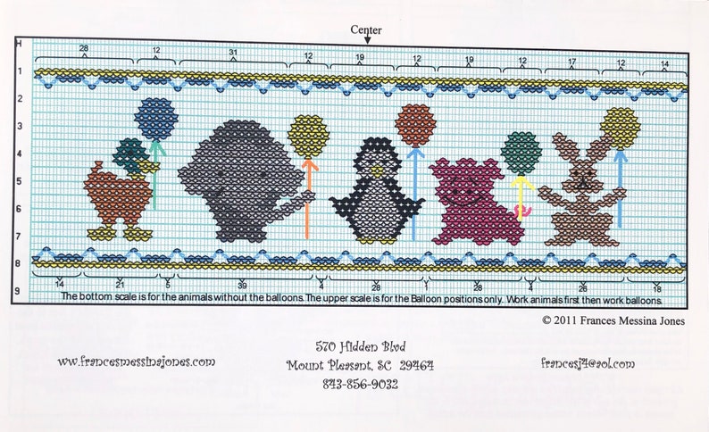 Smocking Plate "party Animals" by Frances Messina Jones - Etsy