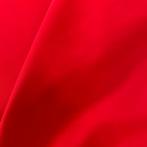 Red Broadcloth Fabric by the Yard - Etsy