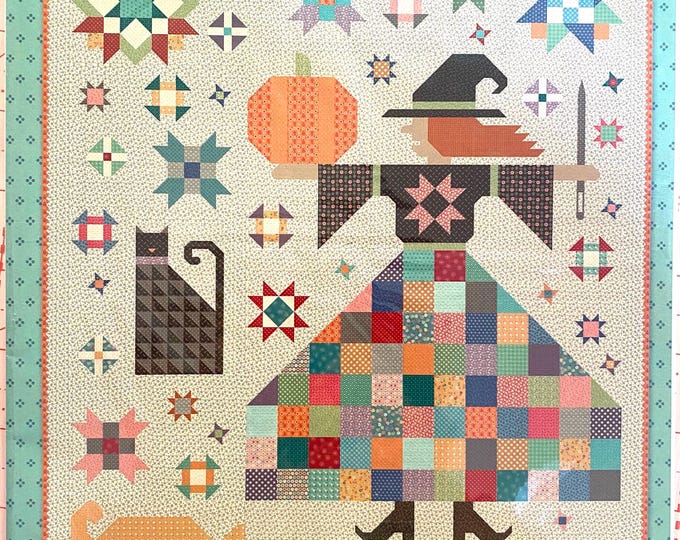 The Quilted Witch by Lori Holt Quilt, Quilt Pattern, Halloween Quilt ...