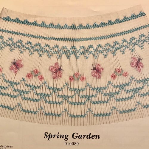 Strawberries & Flowers NEW Smocking Plate Ellen Mccarn - Etsy