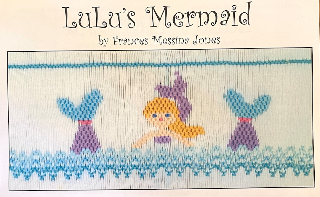 Smocking Plate by Frances Messina Jones lulus Mermaid, Summer Smocking ...