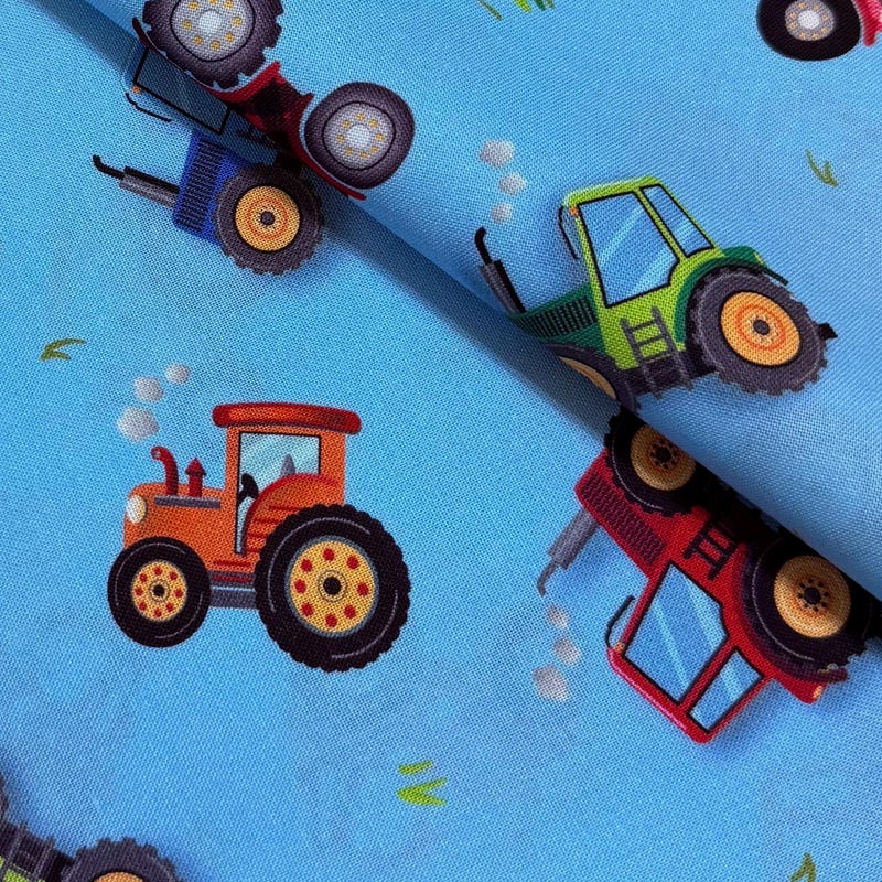 Tractor Fabric - Etsy