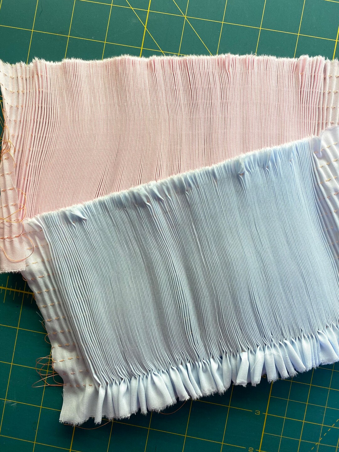 Ready to Smock Pre-pleated Inset--12 Rows in Pink or Baby Blue - Etsy
