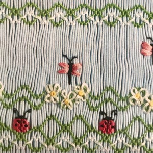 Smocking Plate babybugs & Butterflies by Creative Keepsakes - Etsy