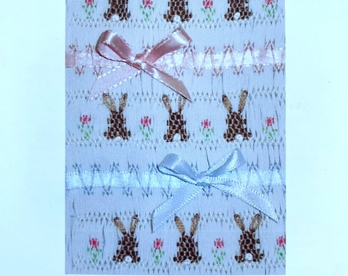 Smocking Plate “bunnies Bunnies and More Bunnies” by Pat Garretson ...