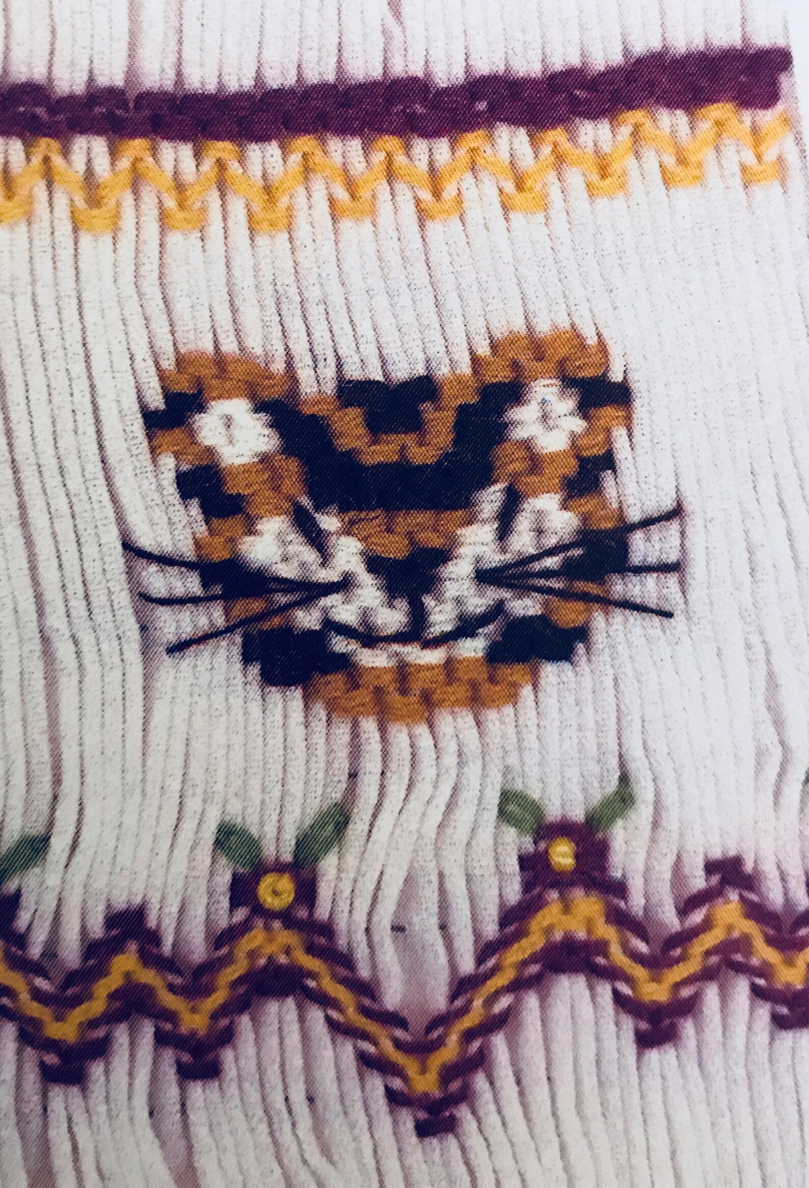 Smocking Plate by Crosseyed Cricket Tiny Tigers - Etsy