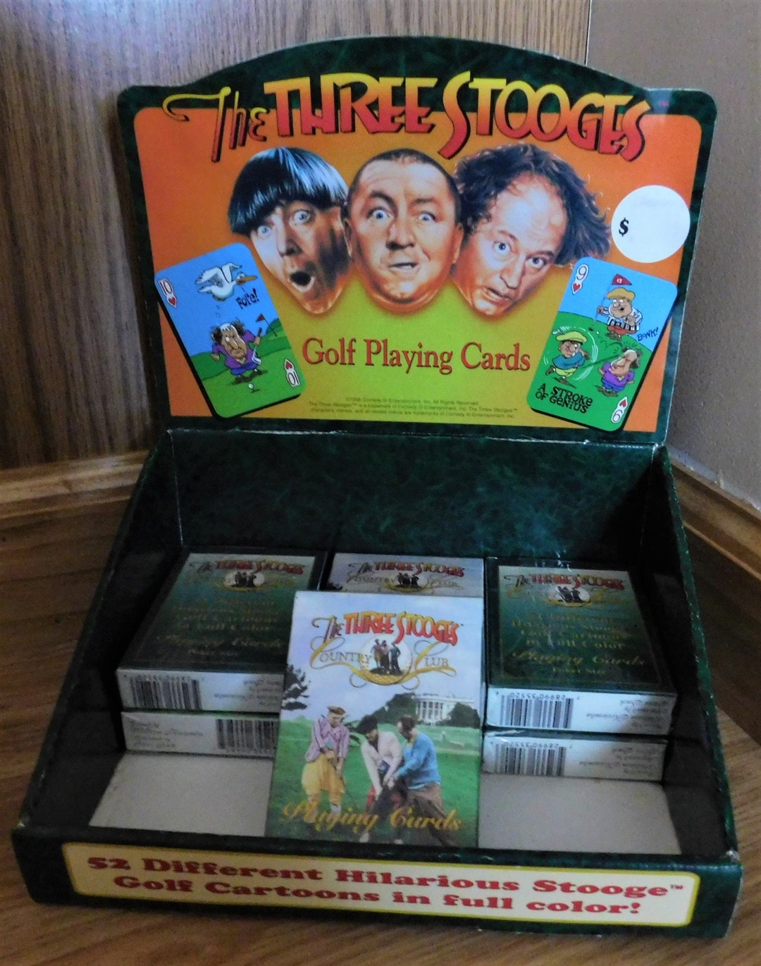 1998 Store Display Three 3 Stooges Advertising Box & Playing - Etsy
