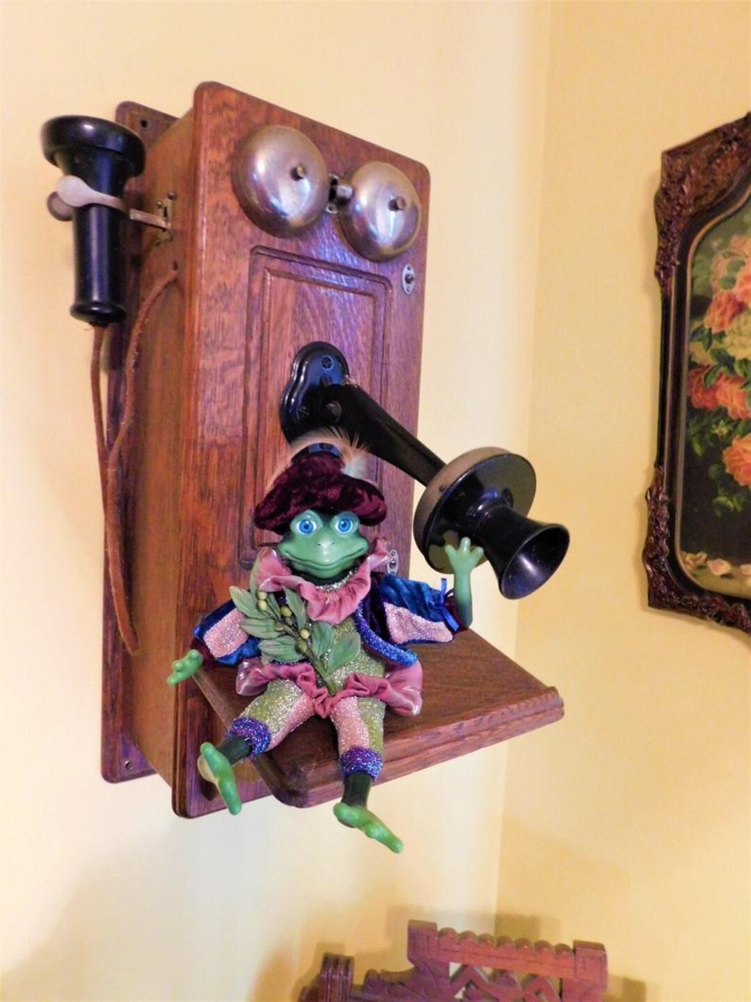 Vintage New Old Stock Mistletoad Frog Toad Renaissance Dressed Romeo ...