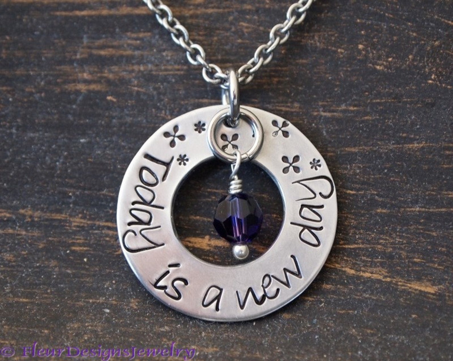 Today is a New Day-necklace, Inspiration Jewelry, Inspirational ...