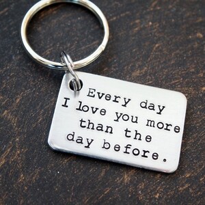 Custom Key Chain, Personalized Key Chain, Custom Message Keychain - Etsy