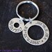 Custom Coordinates Key Chain Personalized Latitude Longitude - Etsy