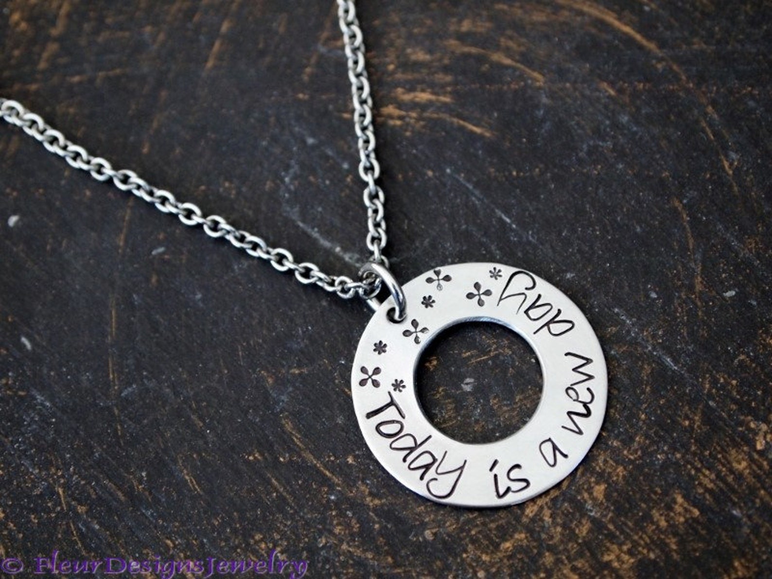 Today is a New Day-necklace, Inspiration Jewelry, Inspirational ...
