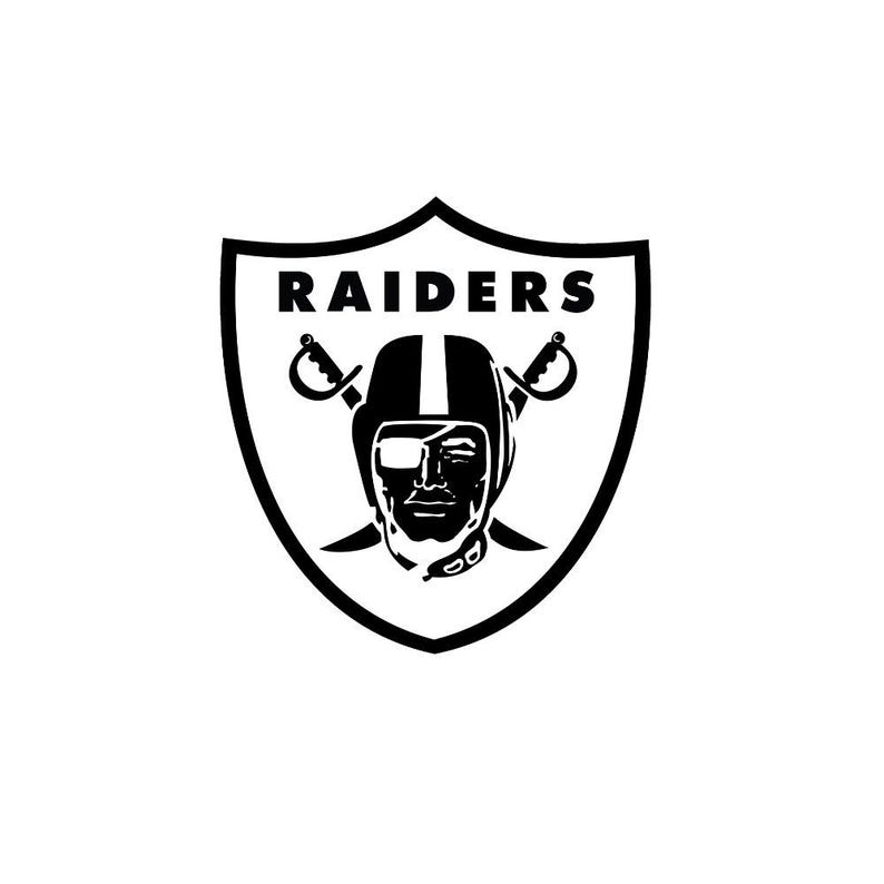 Las Vegas Raiders Logo Vinyl Sticker Decal for Cars, Laptops, Windows ...