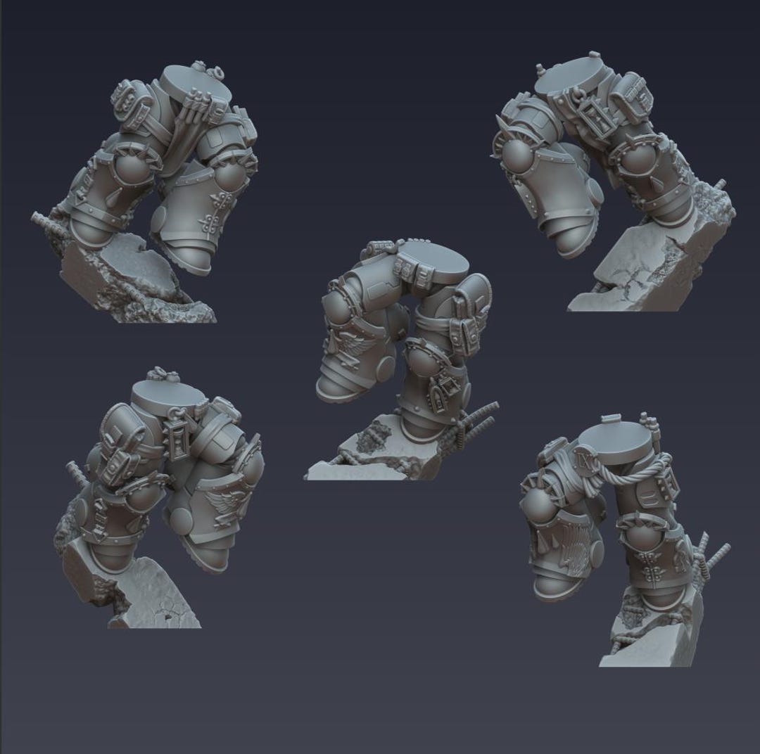 Crimson Angels Assault Legs - Etsy