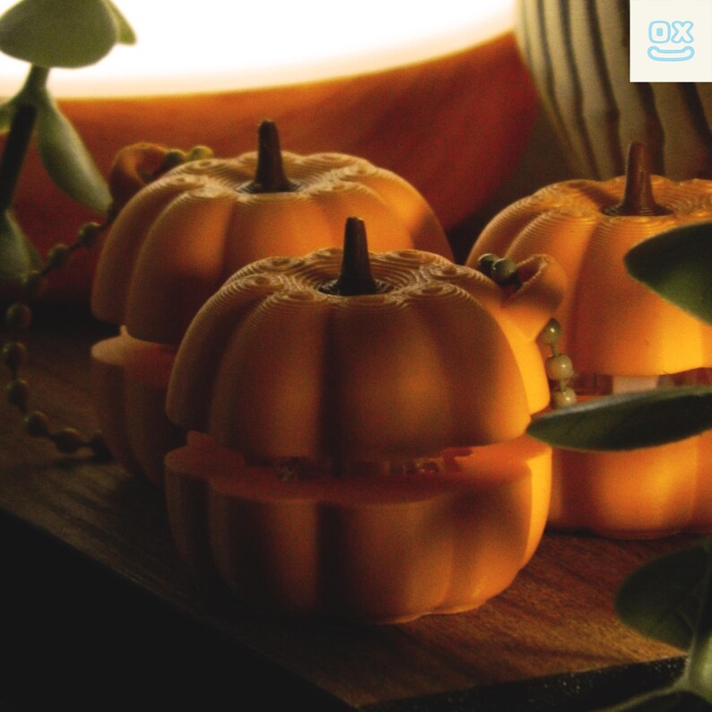 3D Printed Pumpkin Clicker – Halloween Fidget Keychain STL File - Etsy