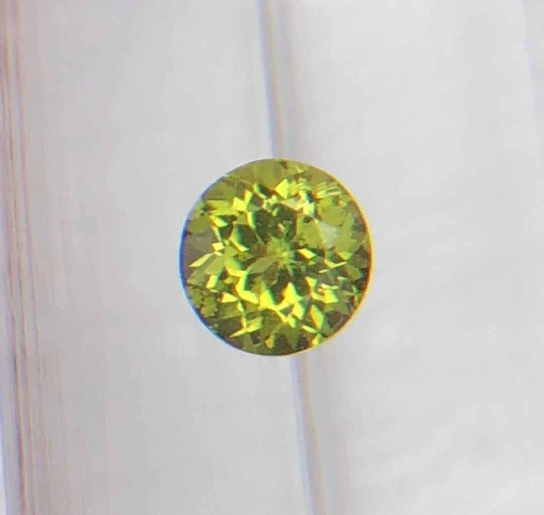 Extremely Rare 0.24 Ct Idocrase (vesuvianite) From Madagascar - Etsy