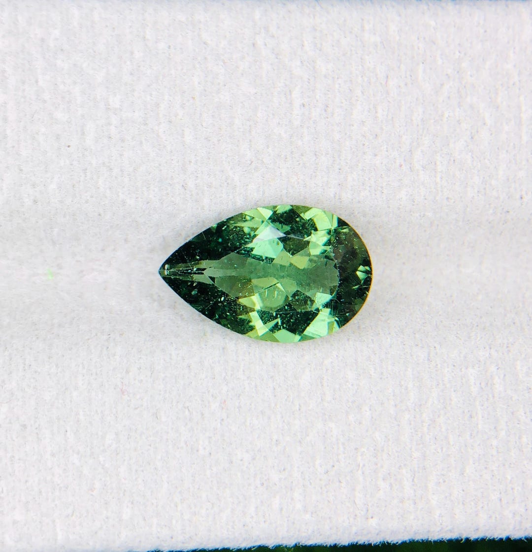 Extremely Rare Gemstone,3.00 Ct Madagascar Moroxite, Green Apatite - Etsy