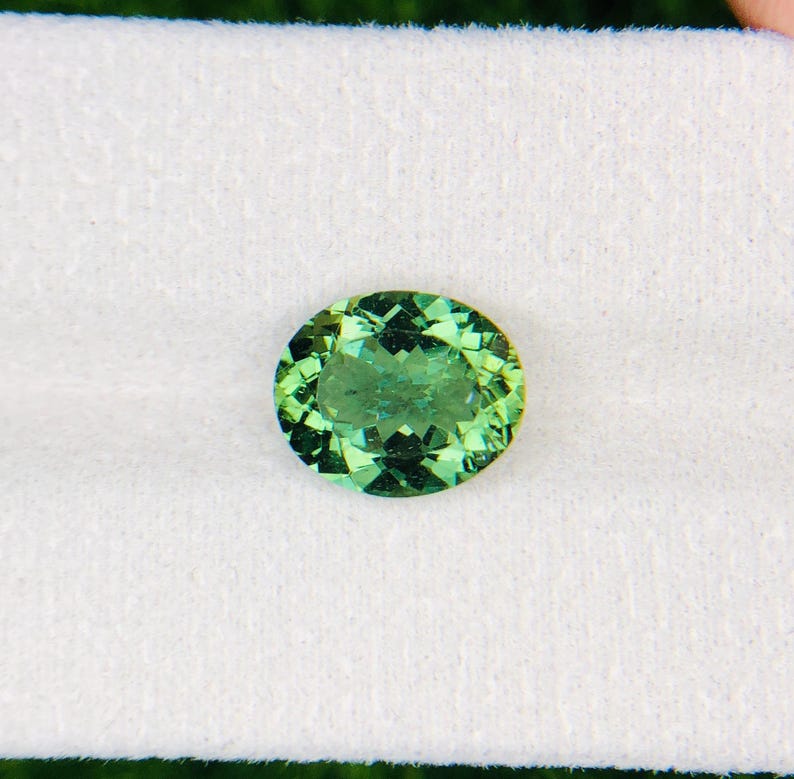 Extremely Rare Gemstone,3.50 Ct Madagascar Moroxite, Green Apatite - Etsy