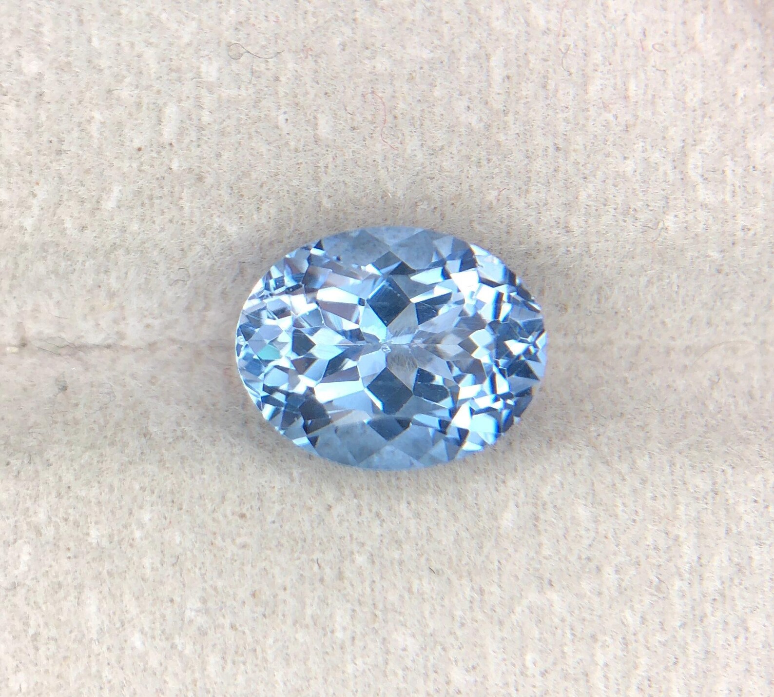 Santa Maria Color 3.47 Ct Aquamarine From Madagascar - Etsy