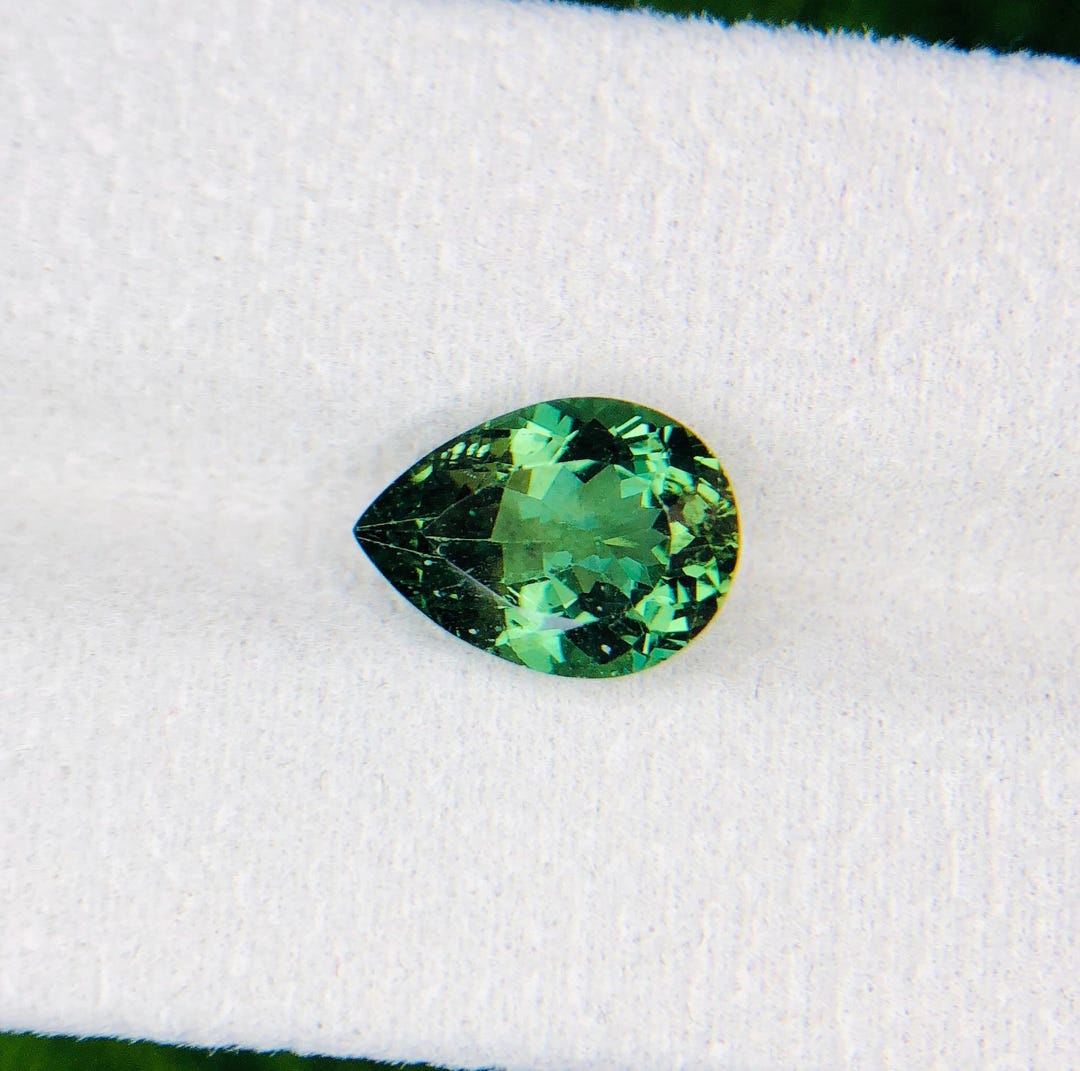 Extremely Rare Gemstone,3.38 Ct Madagascar Moroxite, Green Apatite - Etsy