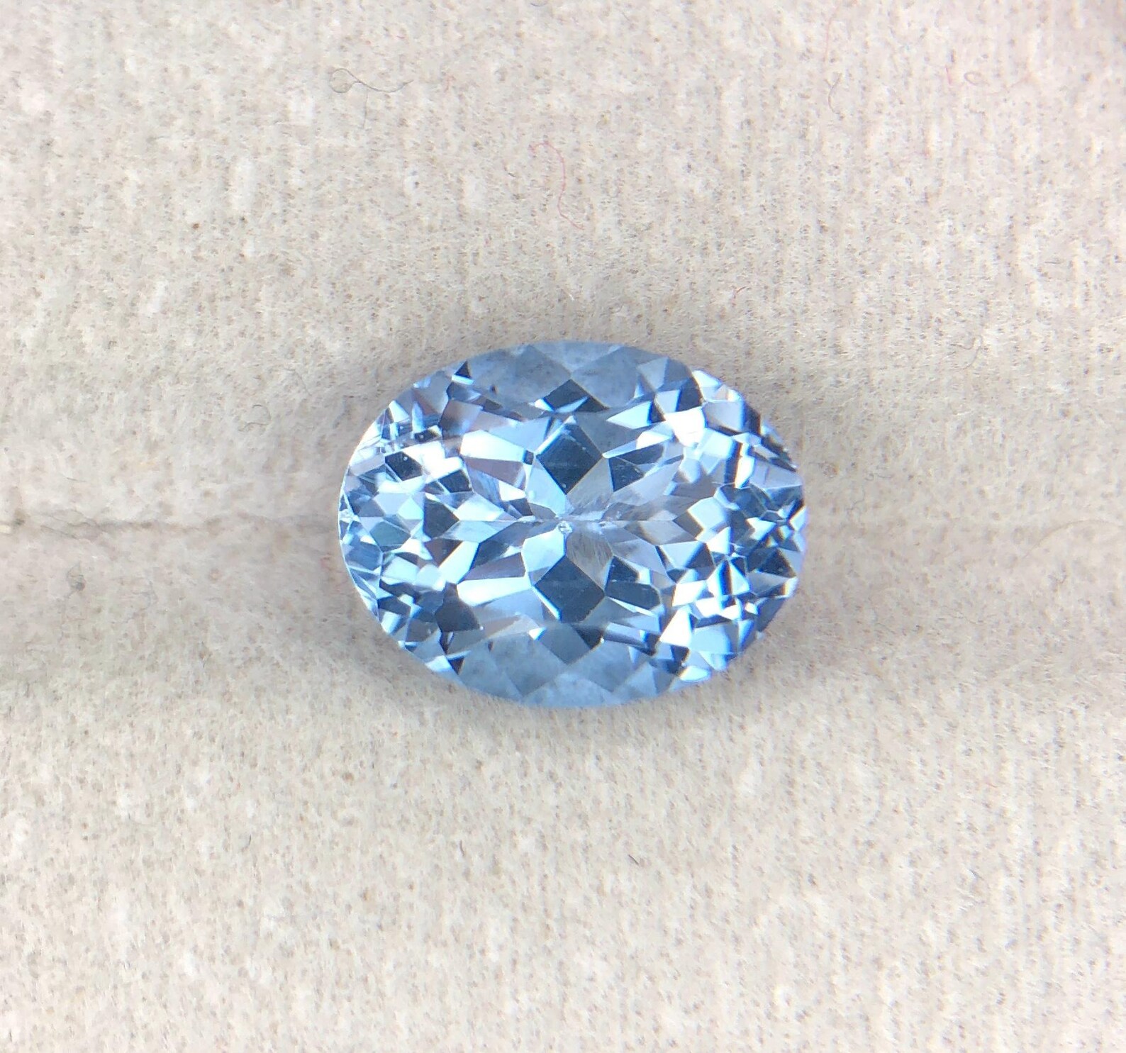 Santa Maria Color 3.47 Ct Aquamarine From Madagascar - Etsy