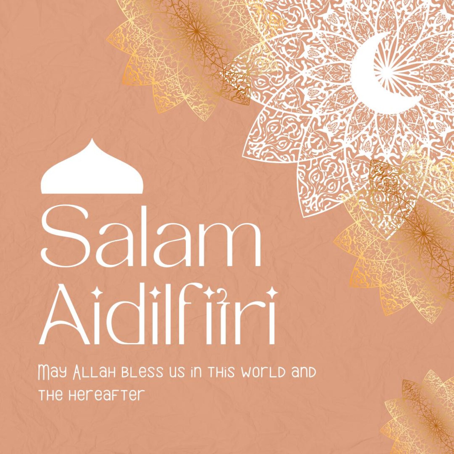 Poster Raya Template - Customizable Easy to Edit the Images, Fonts ...