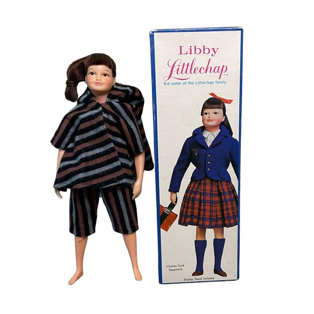 Remco Libby Littlechap Doll Kid Sister Original Box Rare Vintage 1963 - Etsy