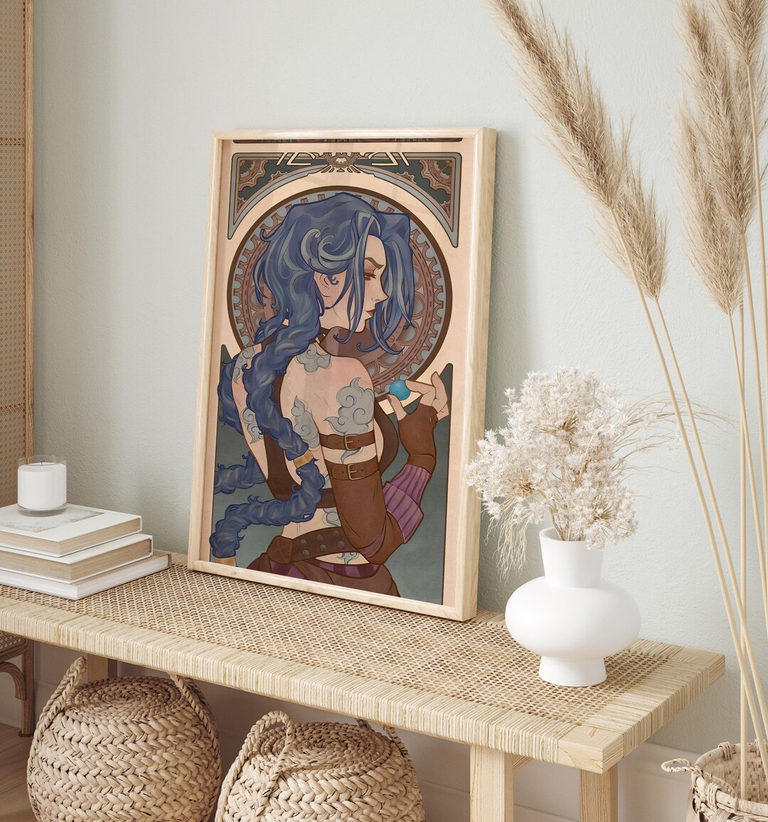 Arcane Jinx Tarot Wall Art, Arcane Series, League of Legends Poster ...