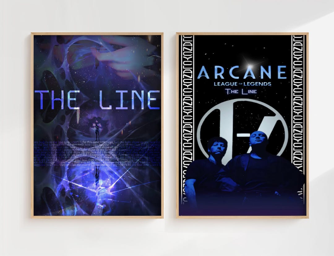 Arcane Music Poster Set of 2, the Line Poster, Tweny One Pilots Poster ...