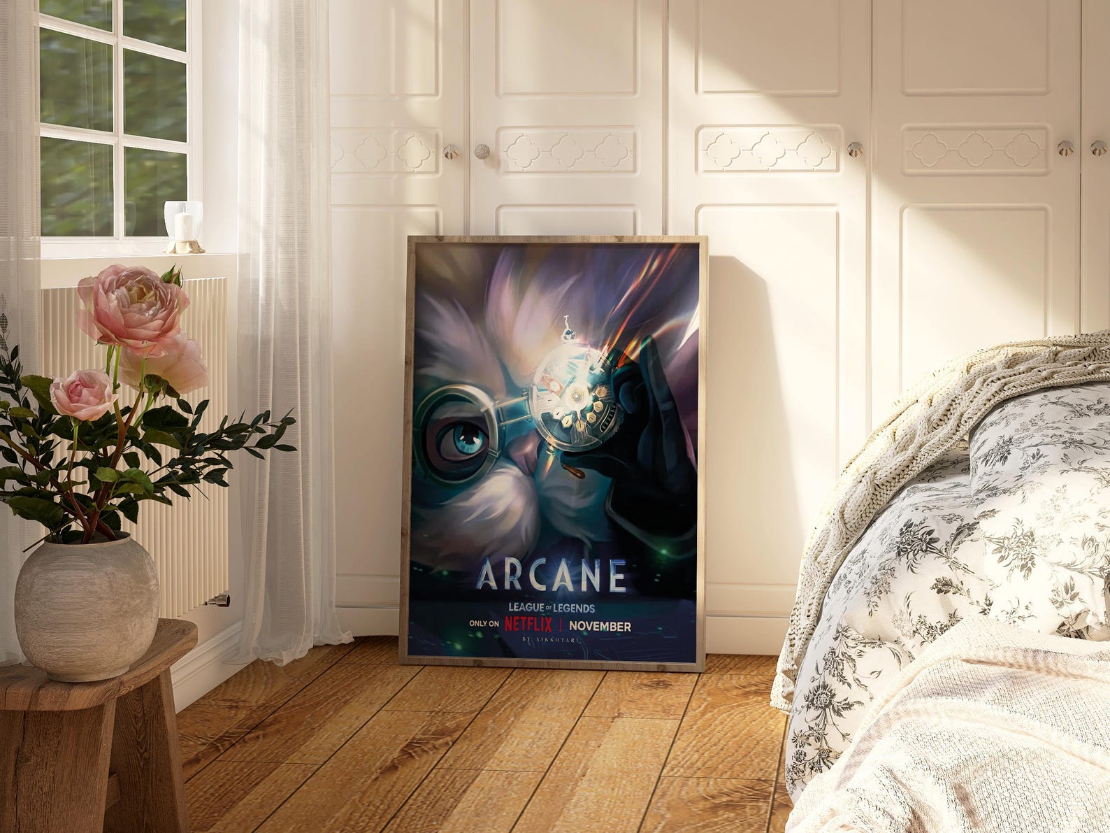 Arcane Poster Set of 6, Arcane Wall Art, Arcane Jinx Poster, Arcane ...