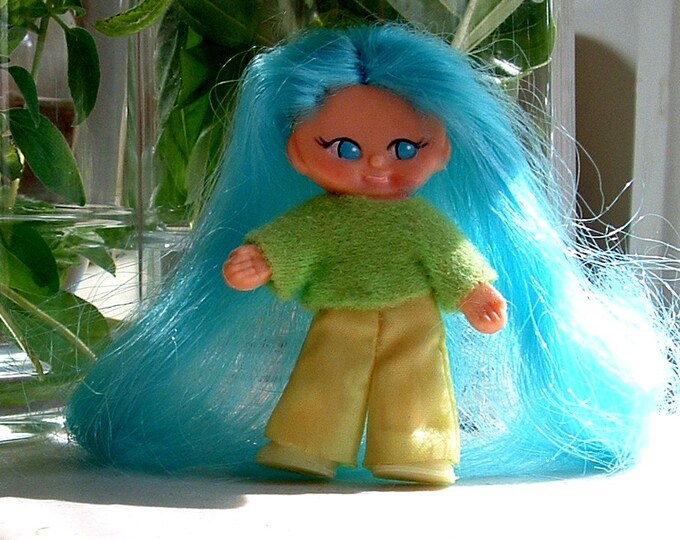 1969 Rare FLATSY Doll Mini Size 2 3/4 Inches Winter Collection 1969 ...