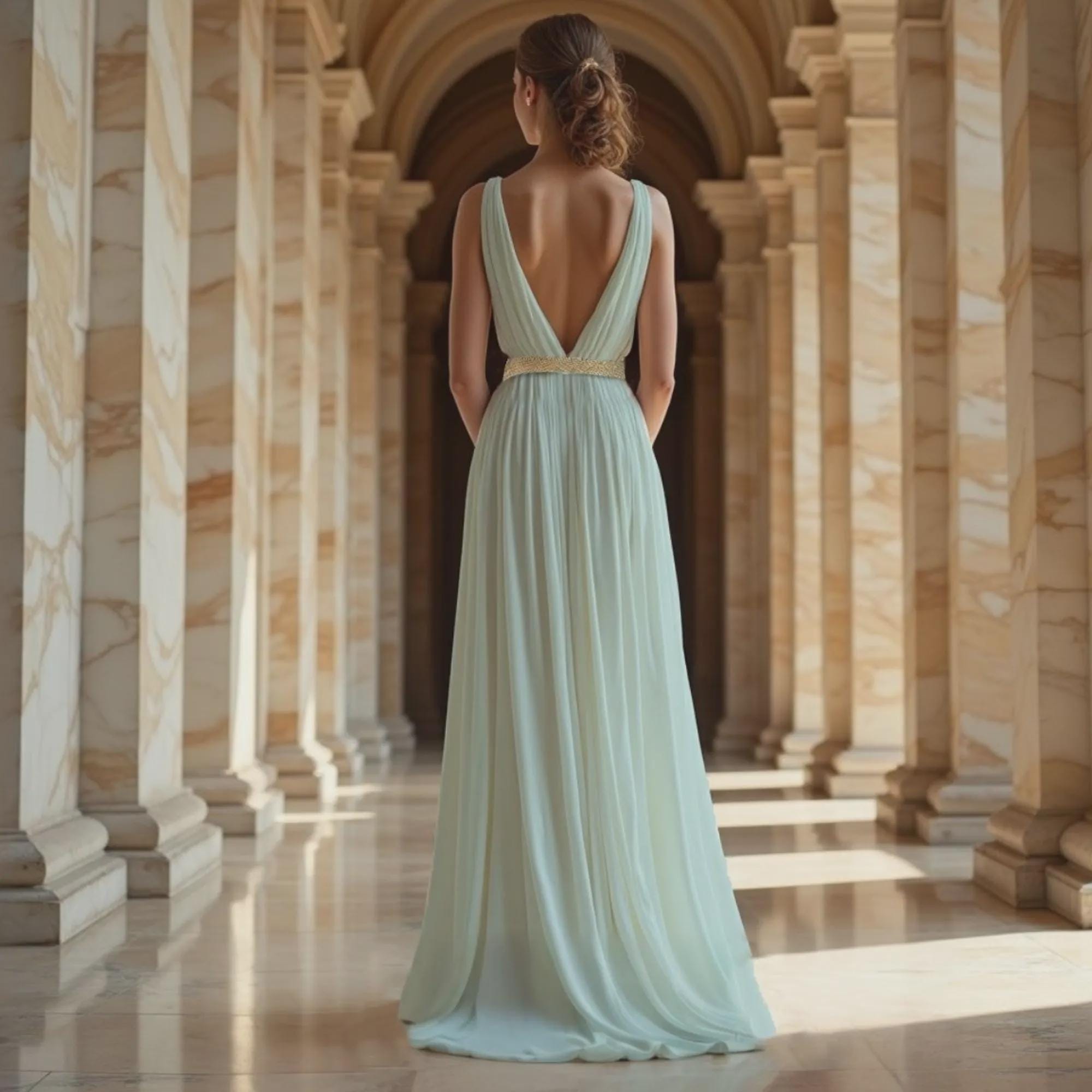 Greek Roman Goddess Dress, White Roman Toga for Women, Ancient Greek ...