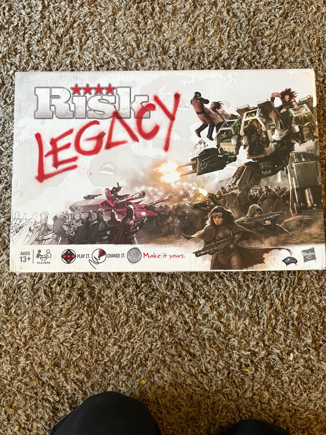 Risk Legacy Board Game - Etsy